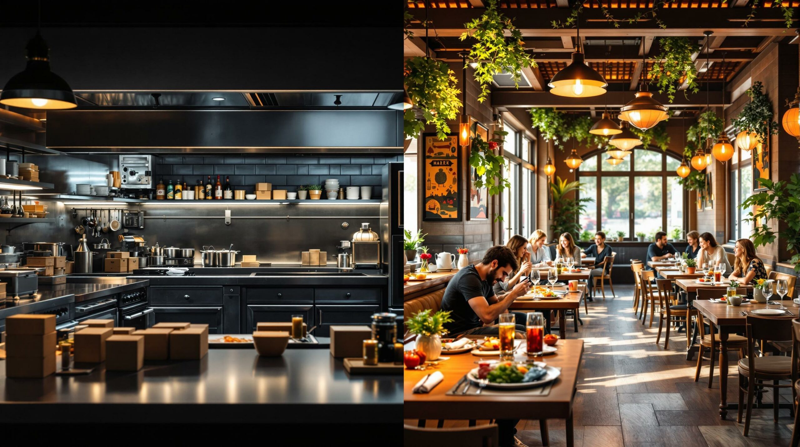 Dark Kitchen vs Restaurant Traditionnel : Avantages - EPOPIA ...